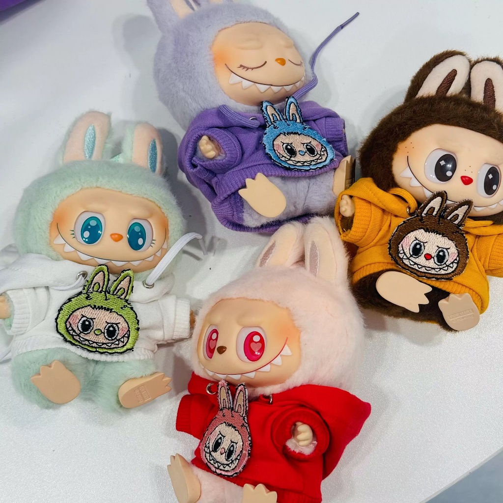 Jual Fast PO Cek DESKRIPSI hoodie labubu kostum costume labubu macaron ...