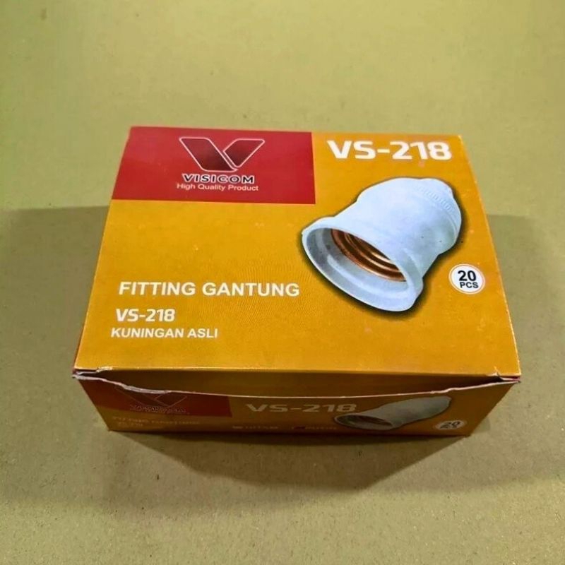 Jual PITINGAN LAMPU GANTUNG VISICOM VS-218 ISI 20 PCS | Shopee Indonesia
