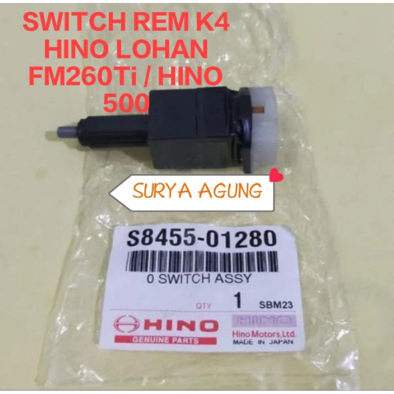 Jual SWITCH REM K4 / SWITCH PEDAL REM HINO LOHAN FM260Ti / HINO 500 ...