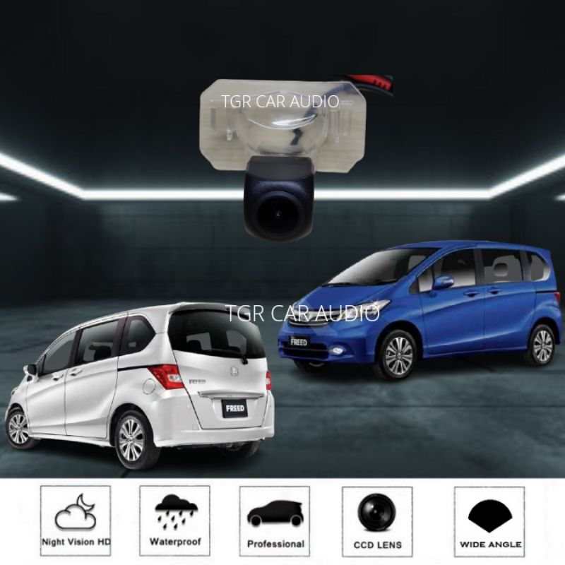 Jual kamera mundur parkir back camera oem honda freed ccd lens night ...