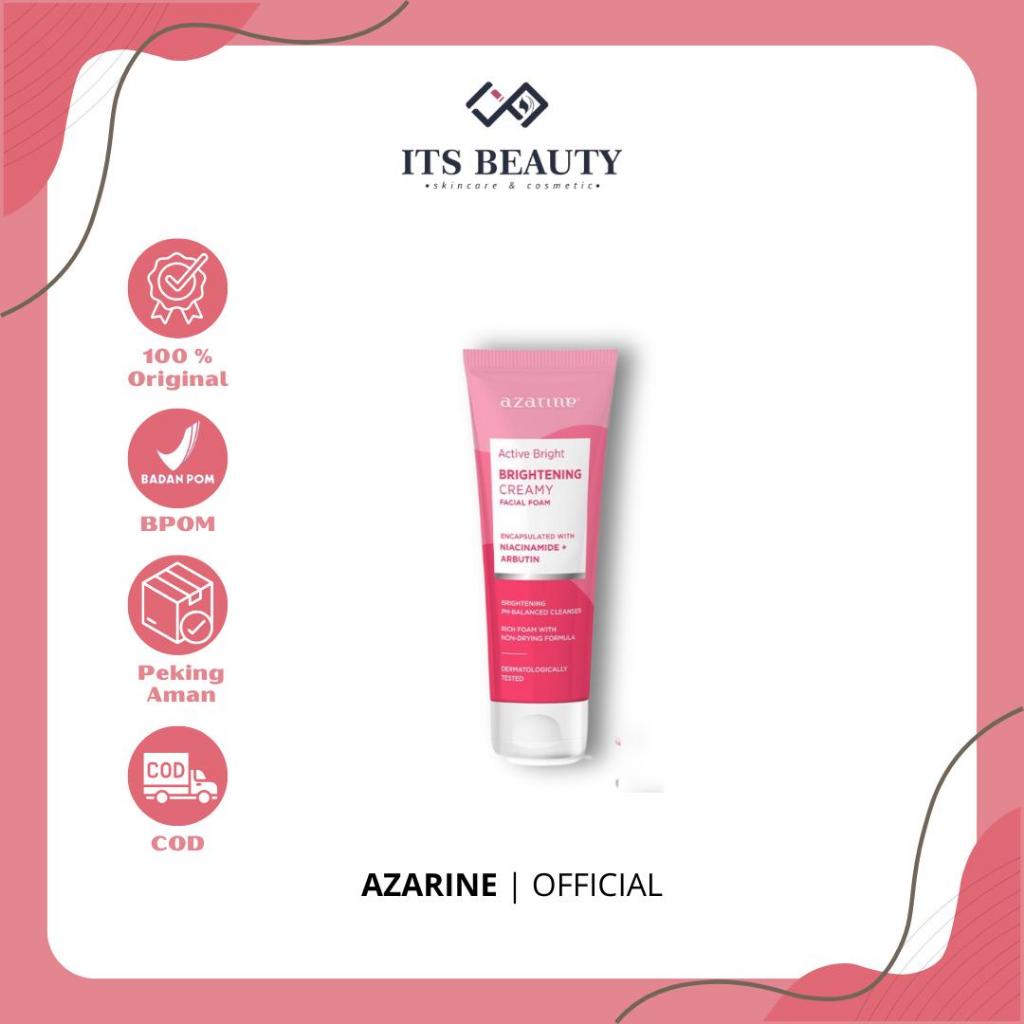 Jual Azarine Active Brightening Creamy Facial Foam | its beauty ...