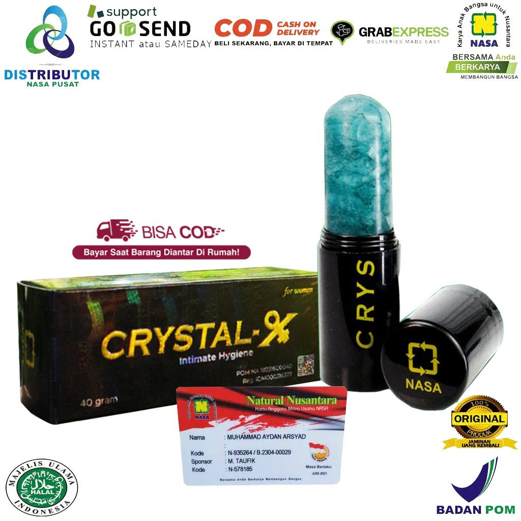 Jual NCX Crystal X ORI Cristal X ASLI Kristal X NASA - Perawatan ...