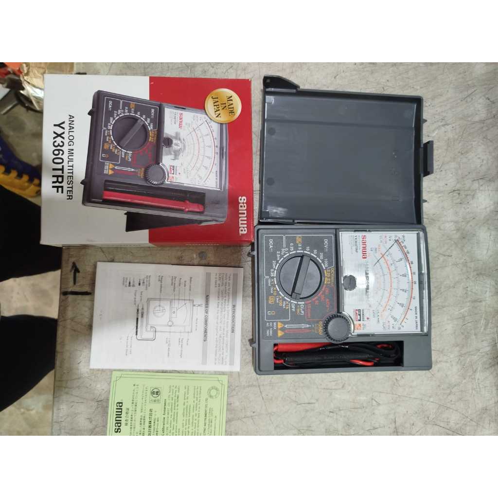 Jual SANWA CD800A DIGITAL MULTIMETER AVOMETER MULTITESTER | Shopee ...