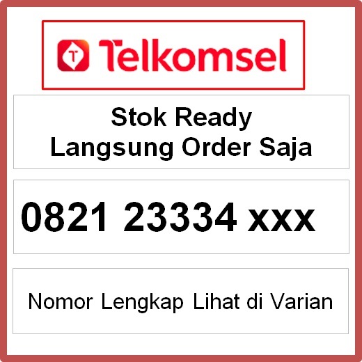 Jual Telkomsel Nomor Cantik Kartu Perdana As Loop Simpati 12 Digit Prabayar 4G 5G Belum ...