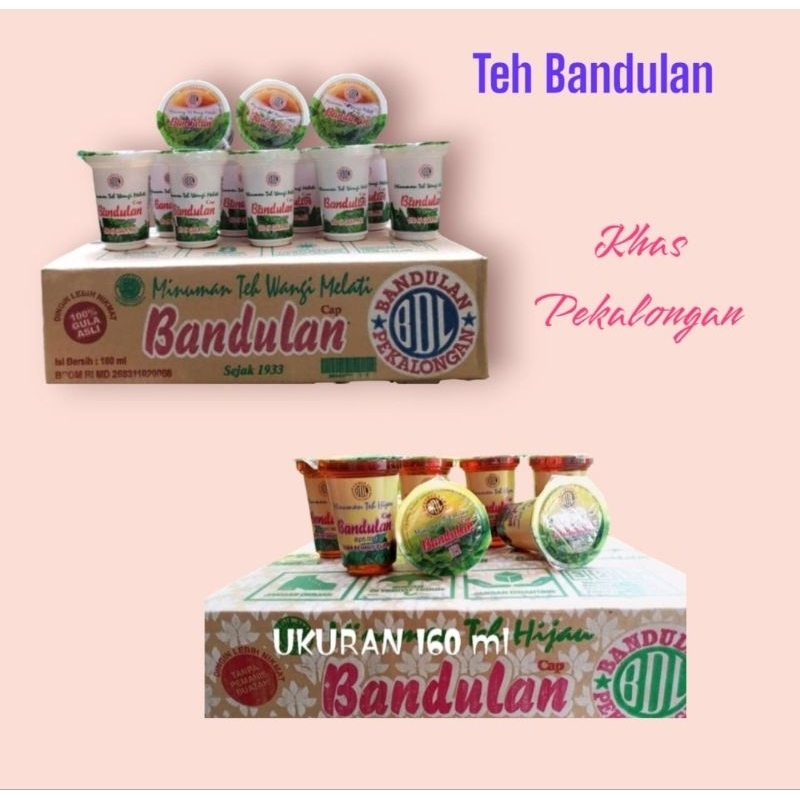 Jual Teh Bandulan Teh Hijau Kemasan Gelas | Shopee Indonesia