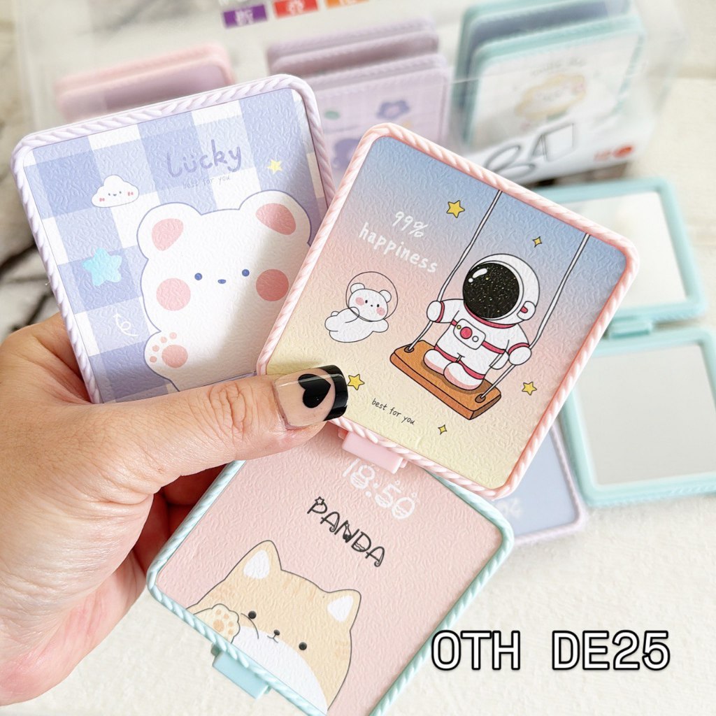 Jual OTH DE25 - ISI 12 CERMIN 2 SISI KEMASAN BOX ISI 12 MODEL PERSEGI ...