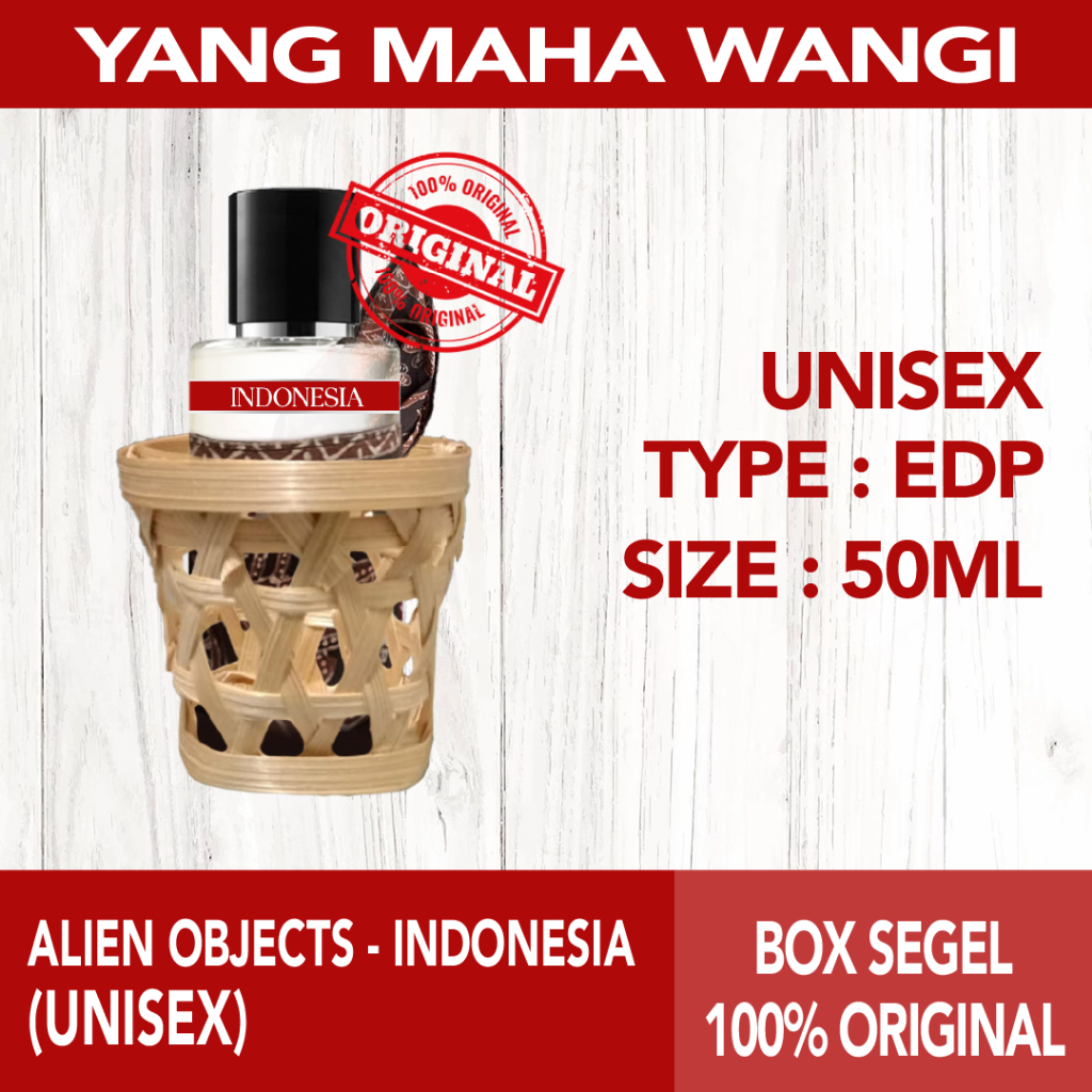 Jual PARFUM ORIGINAL ALIEN OBJECT INDONESIA 50ML FOR UNISEX (BOX SEGEL) | Shopee Indonesia