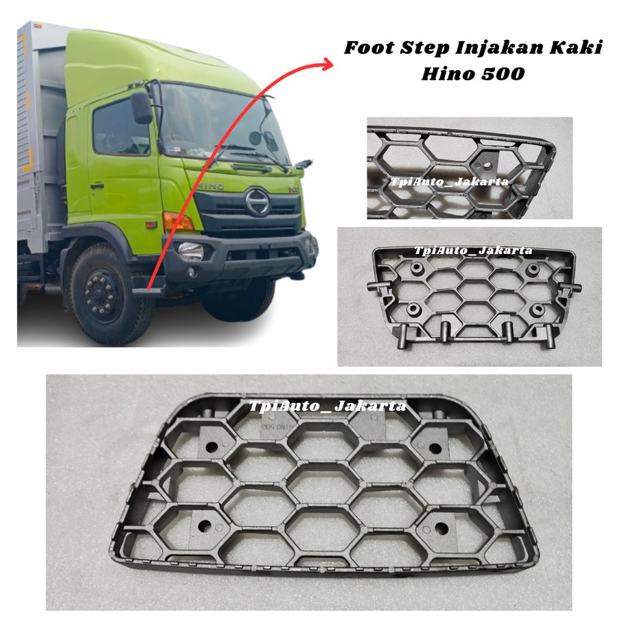 Jual INJAKAN KAKI / FOOT STEP TANGGA HINO 500 *ALUMUNIUM | Shopee Indonesia