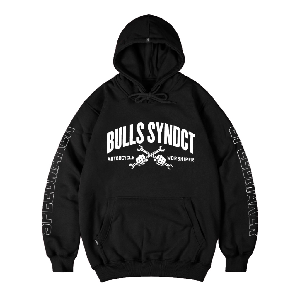 Jual BULLS SYNDICATE Hoodie Doppler Black | Shopee Indonesia
