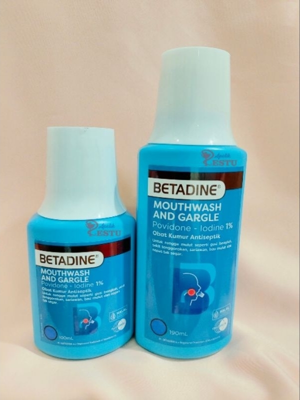 Jual BETADINE MOUTHWASH AND GARGLE - Obat Kumur Antiseptik | Shopee Indonesia