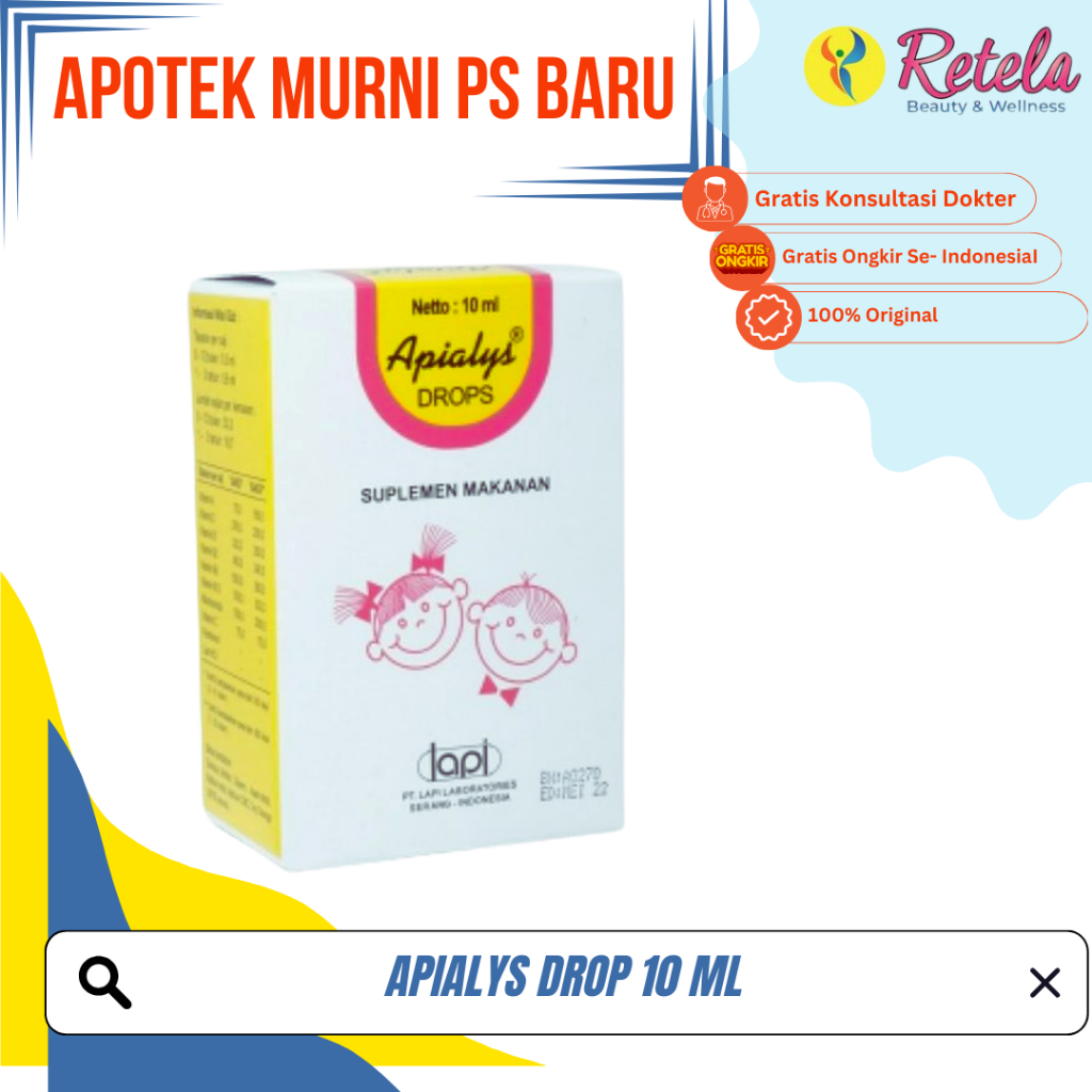 Jual APIALYS DROP 10 ML | Shopee Indonesia
