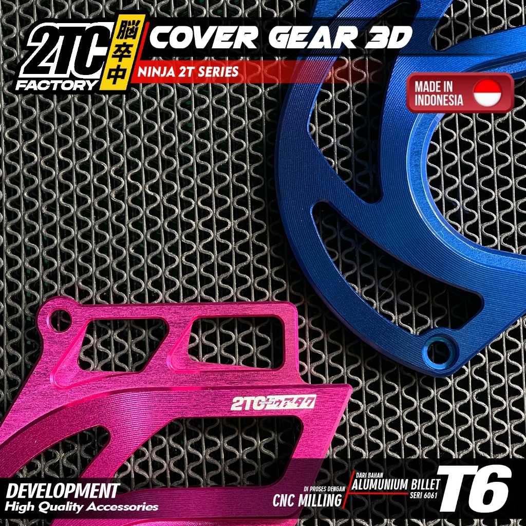 Jual COVER GEAR DEPAN CNC 3D NINJA TUTUP GEAR DEPAN NINJA 2TAK SERIES ...