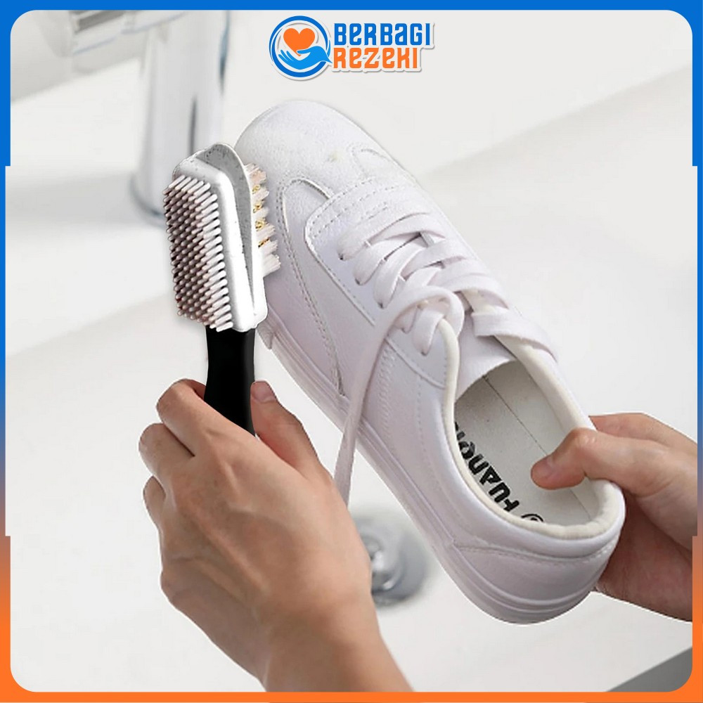 Jual Brush Sikat Pembersih Sepatu Suede 4IN1 Multifungsi Nubuck 3 Sisi ...