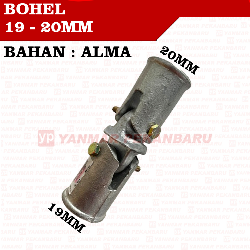 Jual Bohel Alma Shaft Joint Gearbox Sambungan Konektor Mesin ke As ...