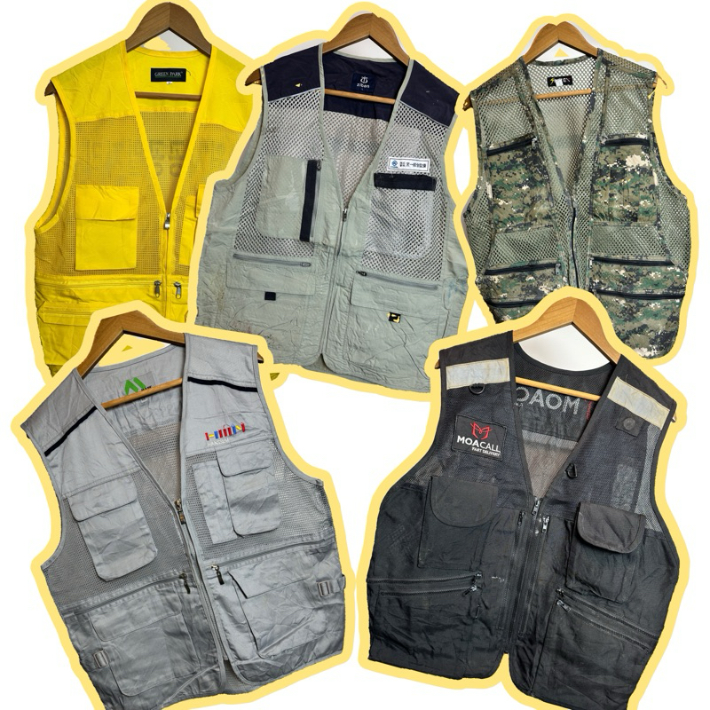 Jual rompi vest tactical, fishing, daily second vol.1 | Shopee Indonesia