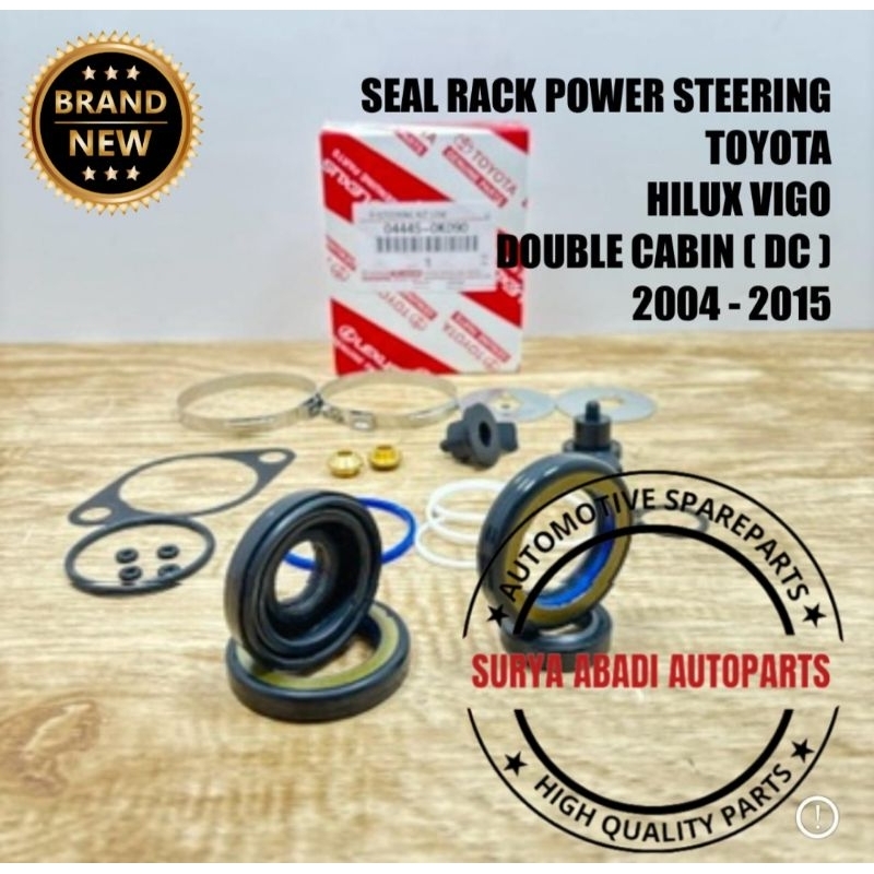 Jual SEAL RACK POWER STEERING KIT BAWAH HILUX VIGO DOUBLE CABIN VIGO DC ...