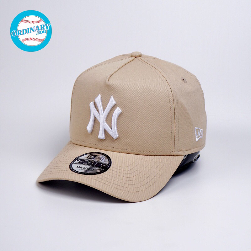 Jual Topi New Era Original New York Yankees Oatmilk | Shopee Indonesia