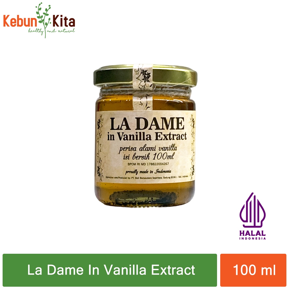 Jual La Dame in Vanilla Halal Vanilla Extract 100 ml | Shopee Indonesia