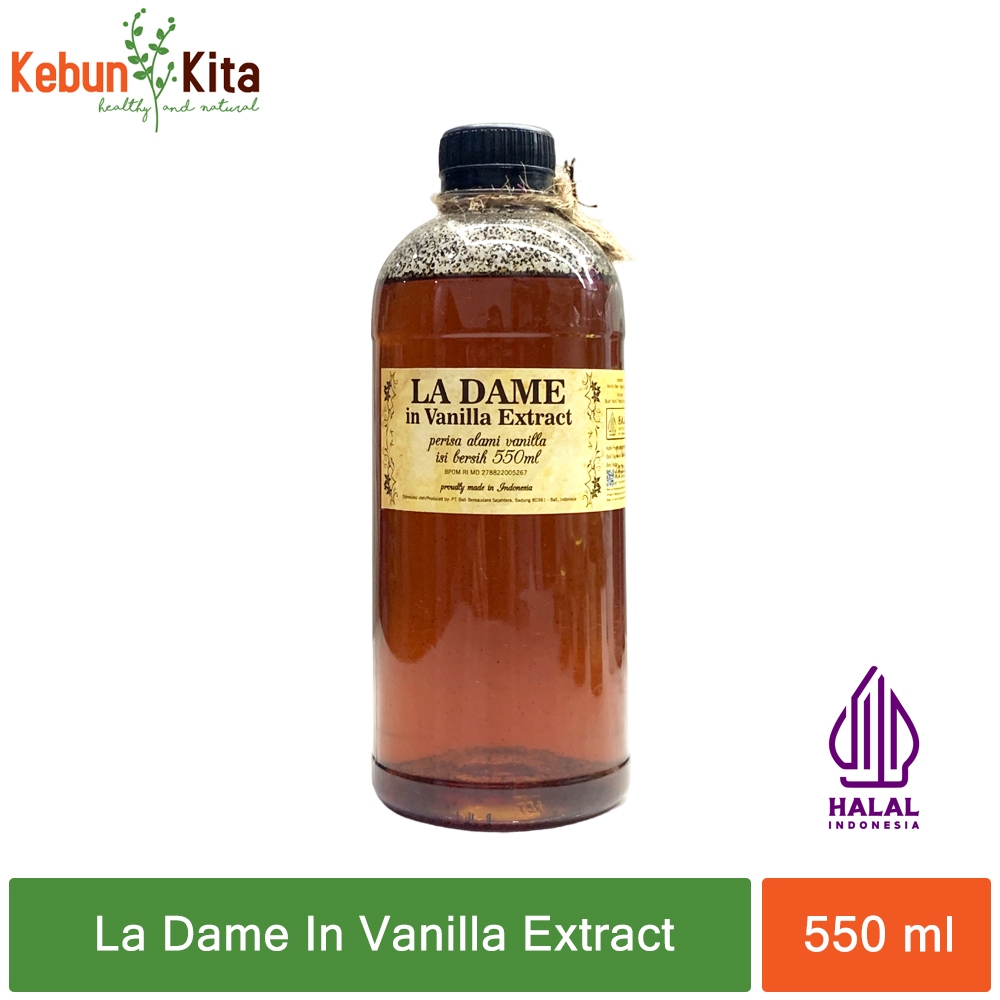 Jual La Dame in Vanilla Halal Vanilla Extract 550 ml | Shopee Indonesia