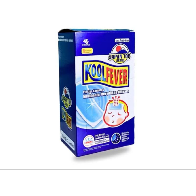 Jual Kool Fever Anak 1 Box Isi 12 Pcs | Shopee Indonesia
