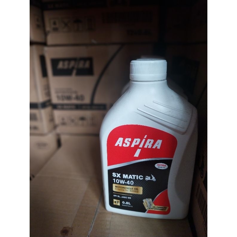 Jual Oli Motor Matic dari Shell - Aspira Oil 10W-40 Astra Otopart ...
