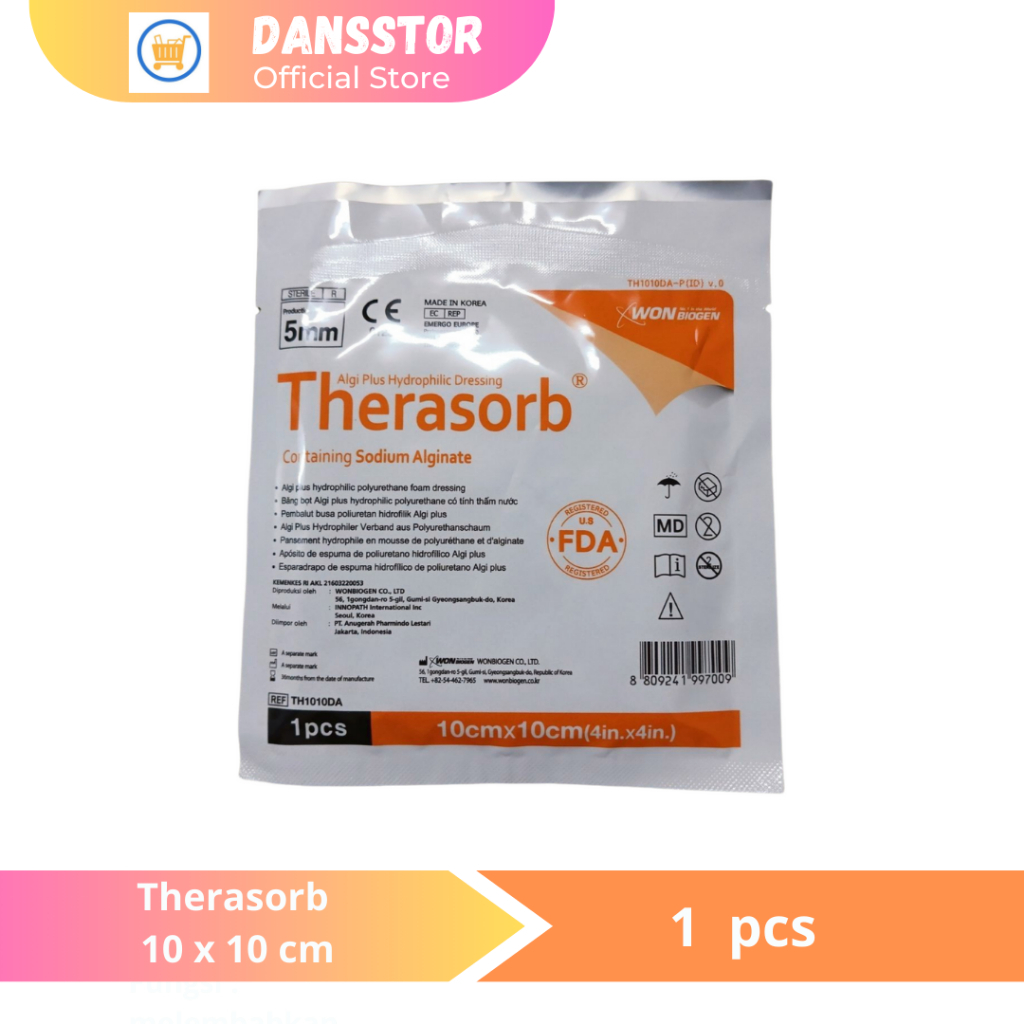 Jual Therasorb Alginate Plus 10 x 10 cm / Pcs | Shopee Indonesia