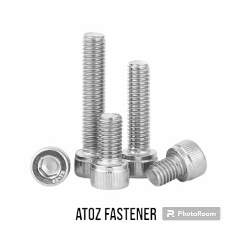 Jual Baut L M4 X 50 Stainless Steel 304 A2-70 Drat 6 / Kunci L3 | Shopee Indonesia