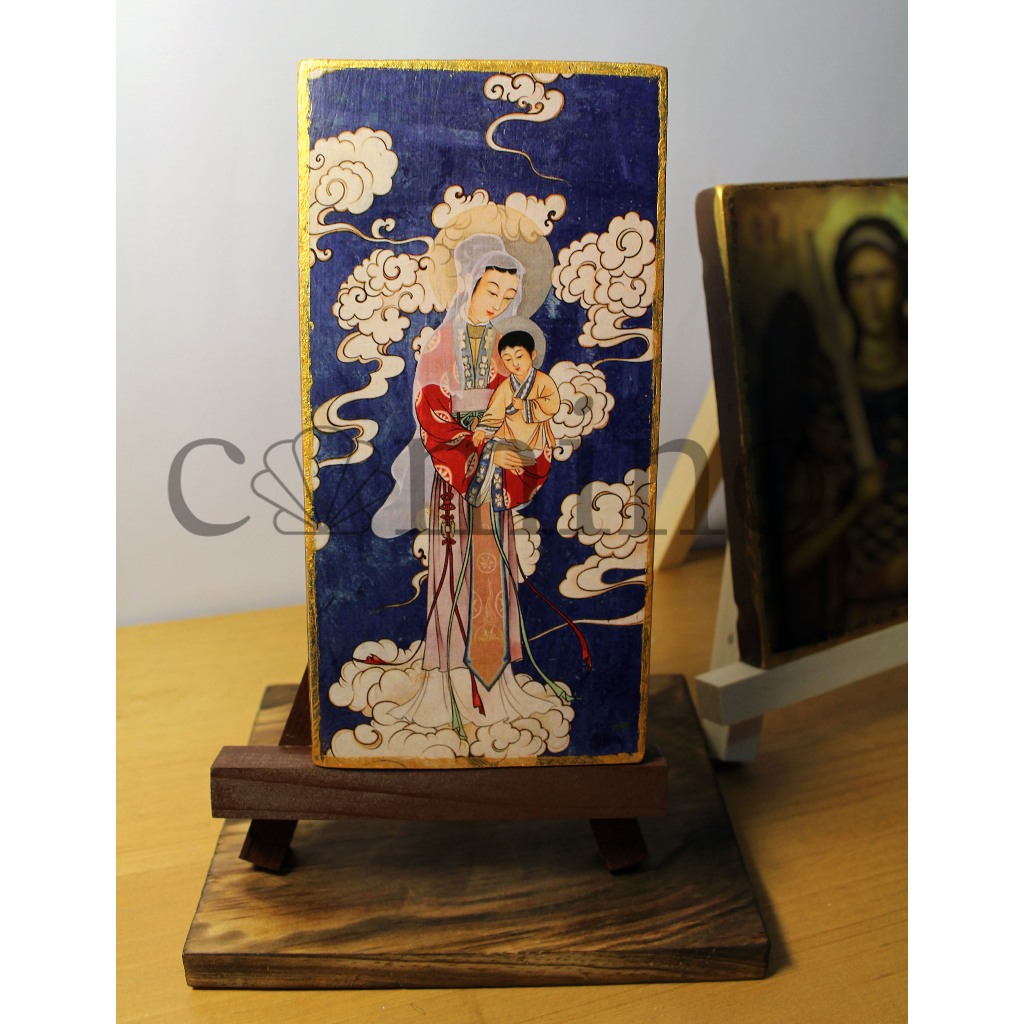 Jual Ikon Maria Bayi Yesus | Mary Baby Jesus Tradisi Tiongkok China ...