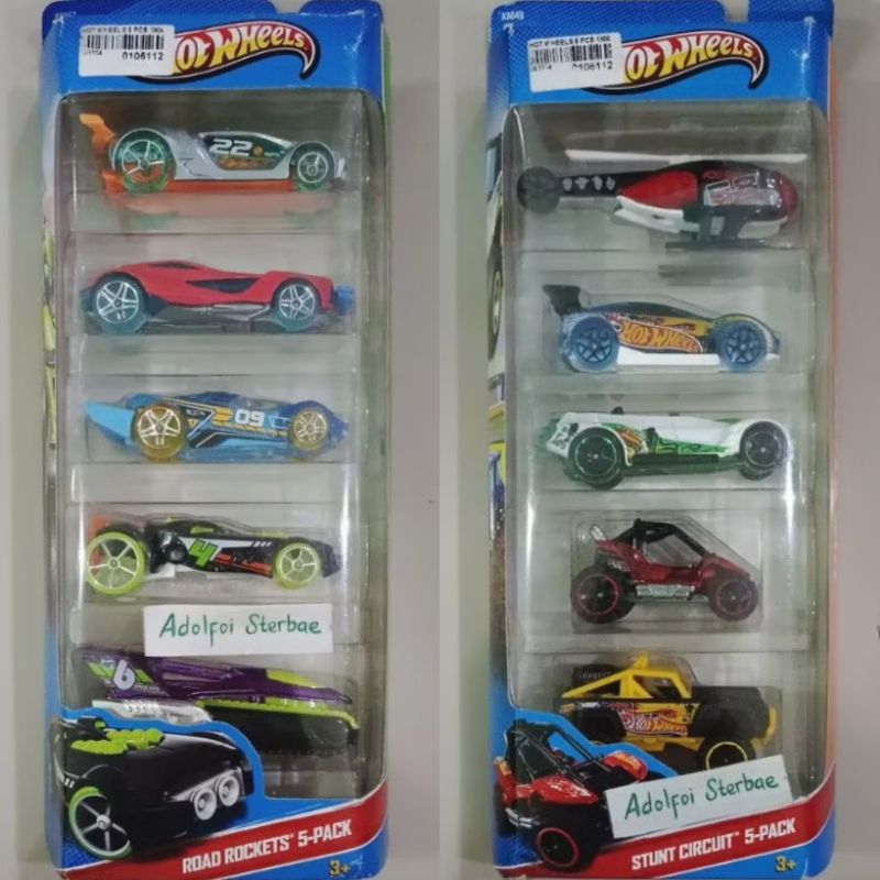 Jual hotwheels hot wheels gift pack isi 5 road rockets 5 pack Impavido ...