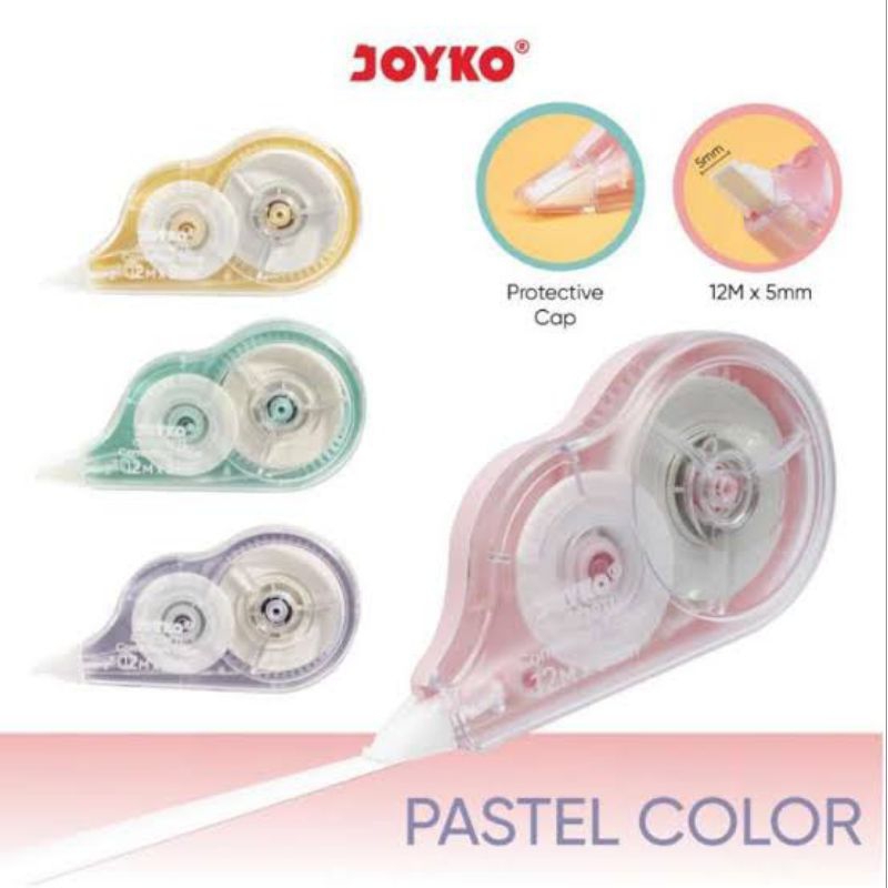 Jual Correction Tape CT-522PTL Pastel / Tipex Roll | Shopee Indonesia