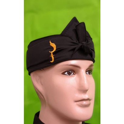 Jual iket Sunda blankon udeng Totopong mahkota kujang bordeir | Shopee ...