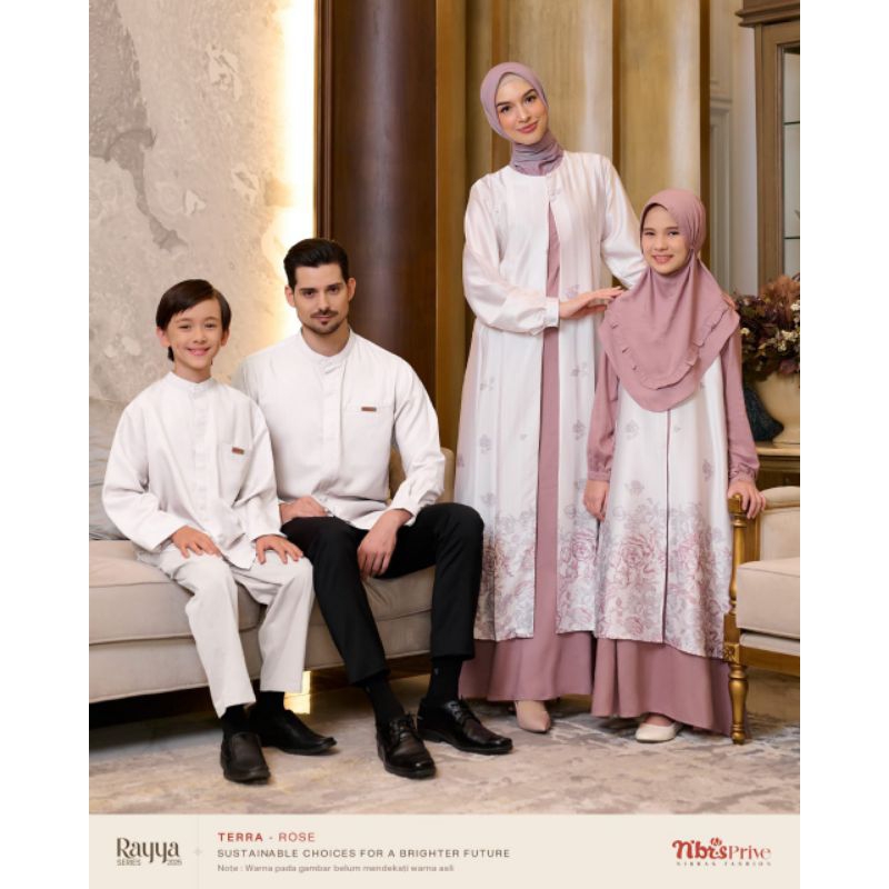 Jual SARIMBIT NIBRAS 2025 TERRA ROSE RAYYA SERIES NIBRAS 2025 FAMILYSET | Shopee Indonesia