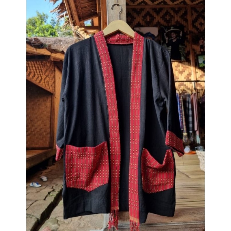 Jual cardigan tenun baduy terinspirasi dari outer jepang & korea ...