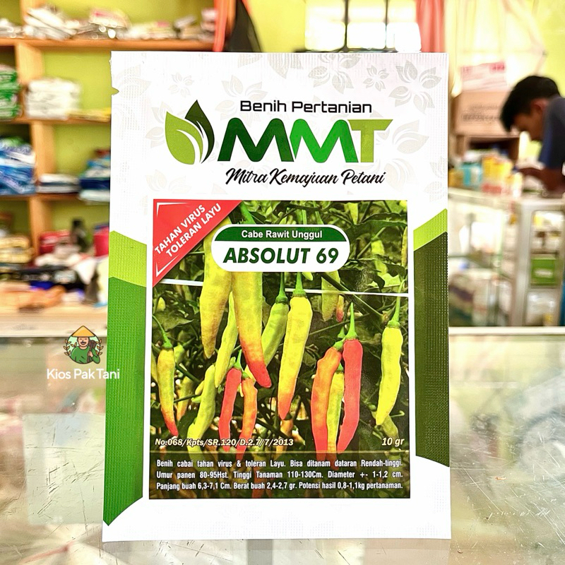 Jual Benih Cabe Rawit Unggul Absolut 69 - 10gr Original MMT | Shopee ...