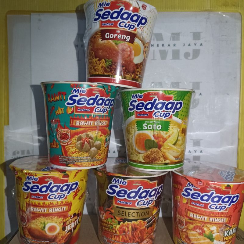 Jual Sedap Mie Sedaap Cup All Variant | Shopee Indonesia