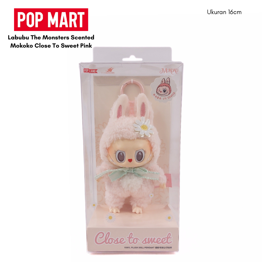 Jual Labubu The Monsters Scented Mokoko Close To Sweet Pink | Shopee ...