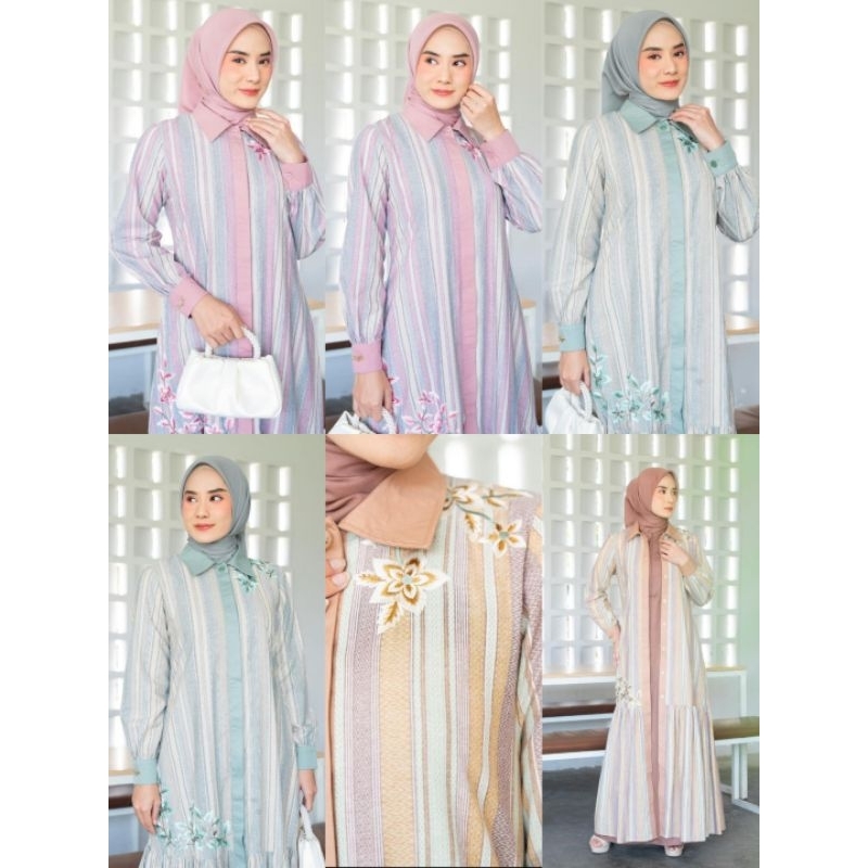 Jual New Gamila dress by Zalifa official | Shopee Indonesia