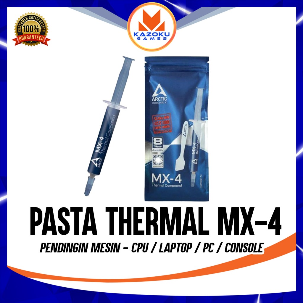 Jual Pasta Thermal MX-4 Original – Thermal Paste CPU / GPU Arctic MX4 ...