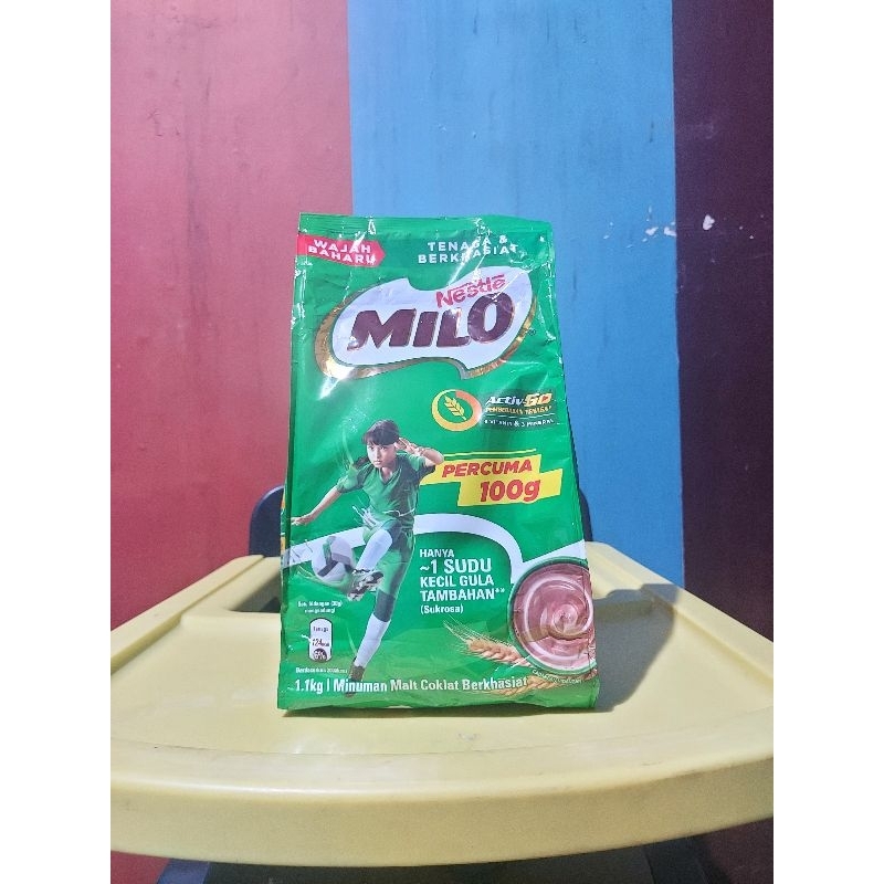 Jual Milo Active Go 1.1 kg 1100 gram Nestle Milo Activ Go 1100gram ...