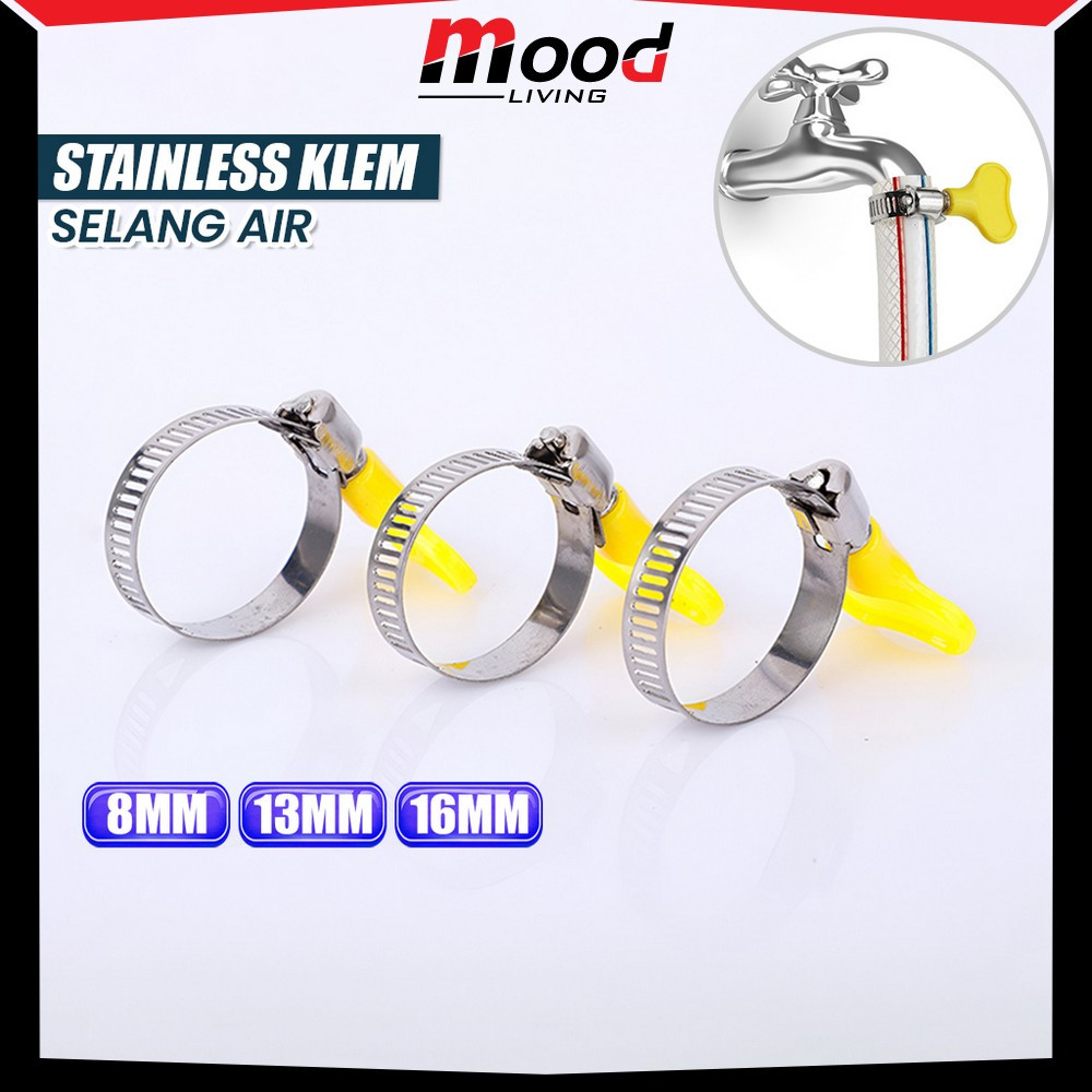 Jual Klem Selang Air Stainles Serbaguna / Pengunci Selang Air dan ...