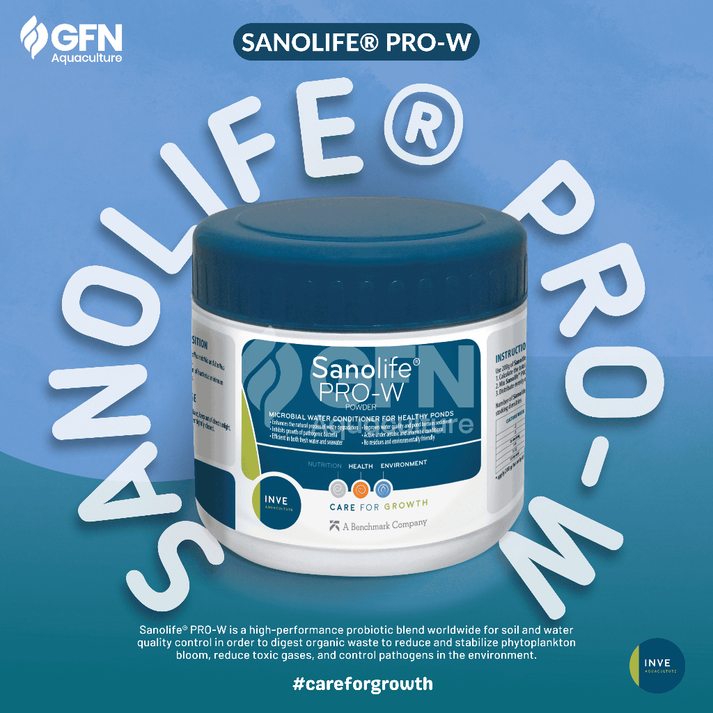 Jual Probiotik Kolam INVE Sanolife Pro W Akuakultur | Penjernih Air ...