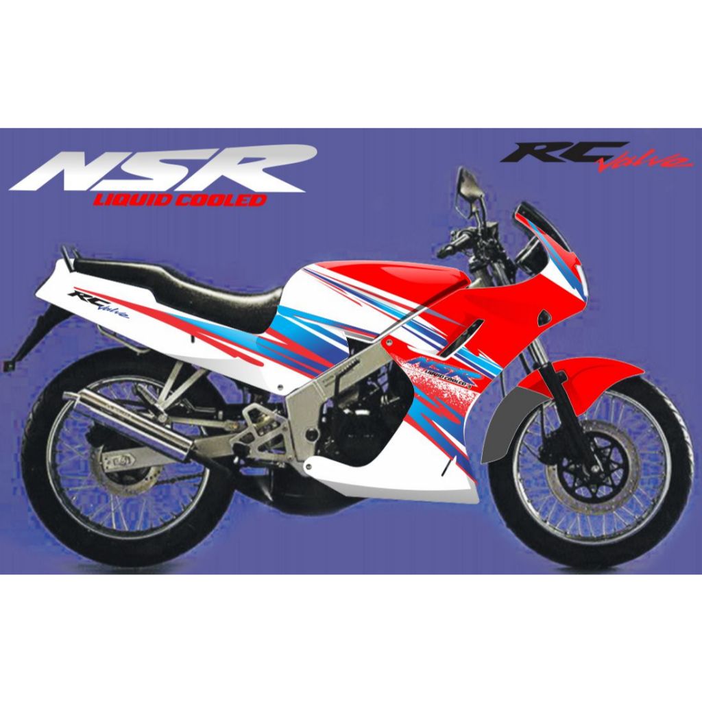 Jual Stiker Honda Nsr r 150 Old Model Ori Variasi Warna | Shopee Indonesia