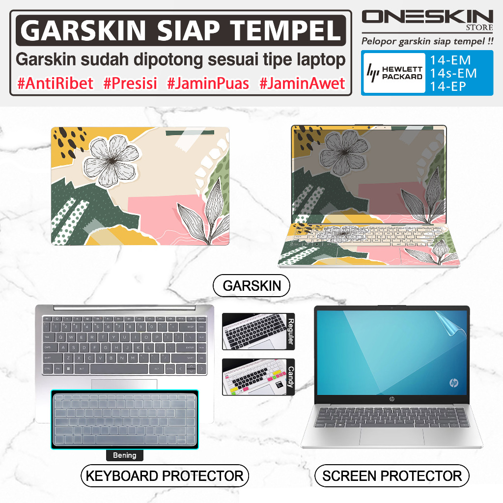 Jual Precut Garskin Sticker Laptop Perfect Fit Pelindung Screen ...
