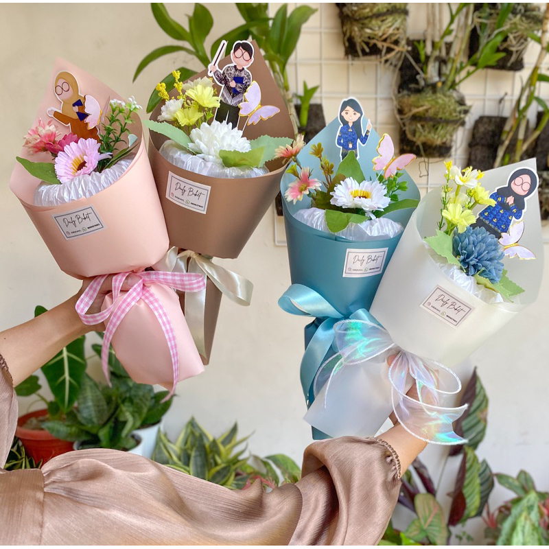 Jual BUKET BUNGA HARI GURU TEACHER DAY [baca deskripsi] | Shopee Indonesia