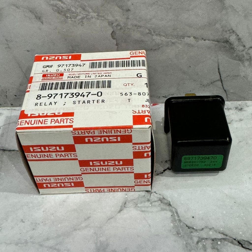 Jual Relay starter glow plug pemanas 24v kaki 5 jideco japan original ...