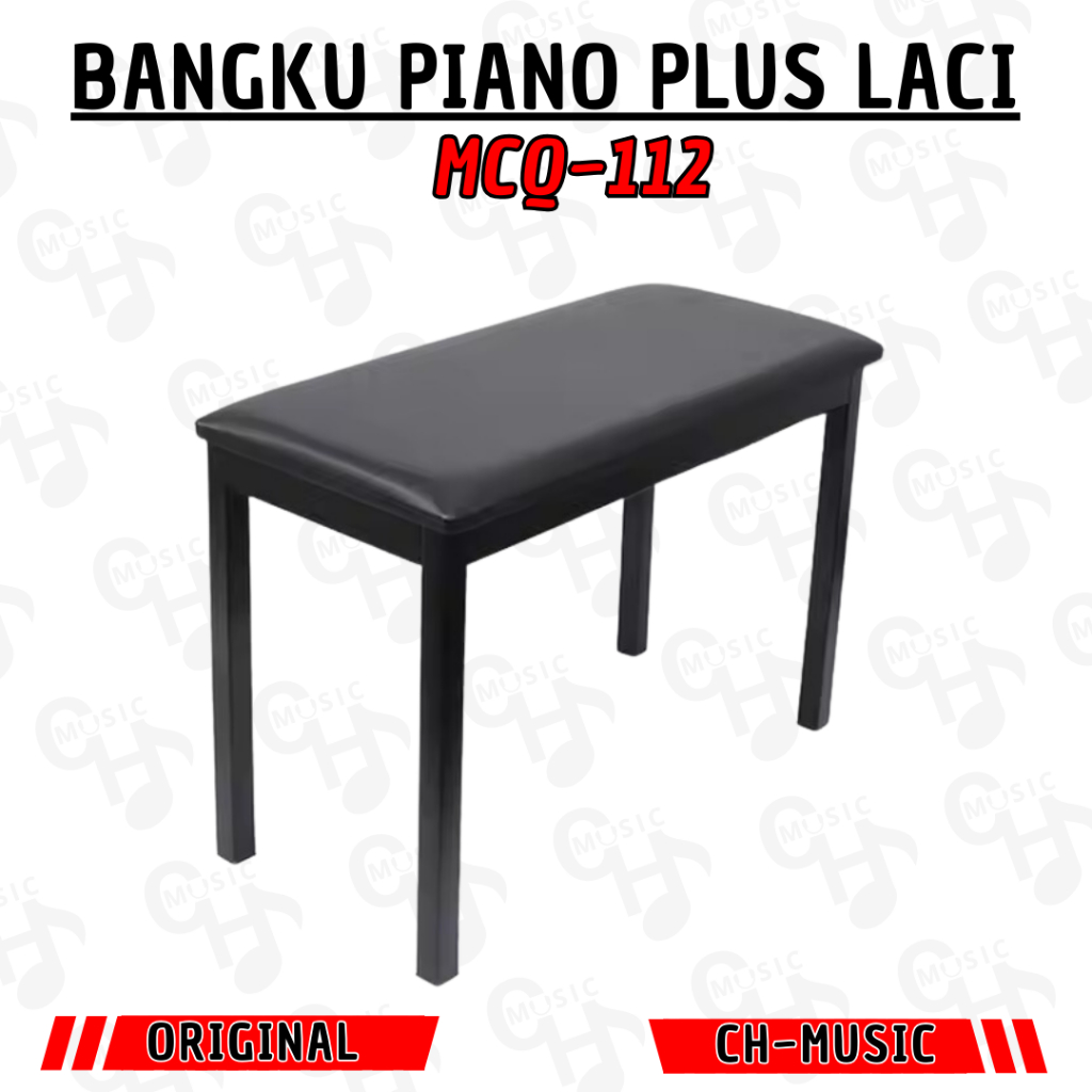 Jual Kursi Piano Bangku Piano Keyboard Bench Piano Plus Laci | Shopee ...