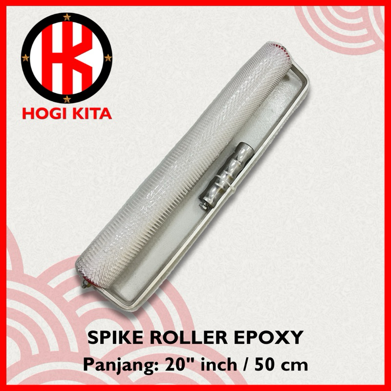 Jual SPIKE ROLL EPOXY LANTAI / ROLLER DURI 20 INCH - 50CM | Shopee ...