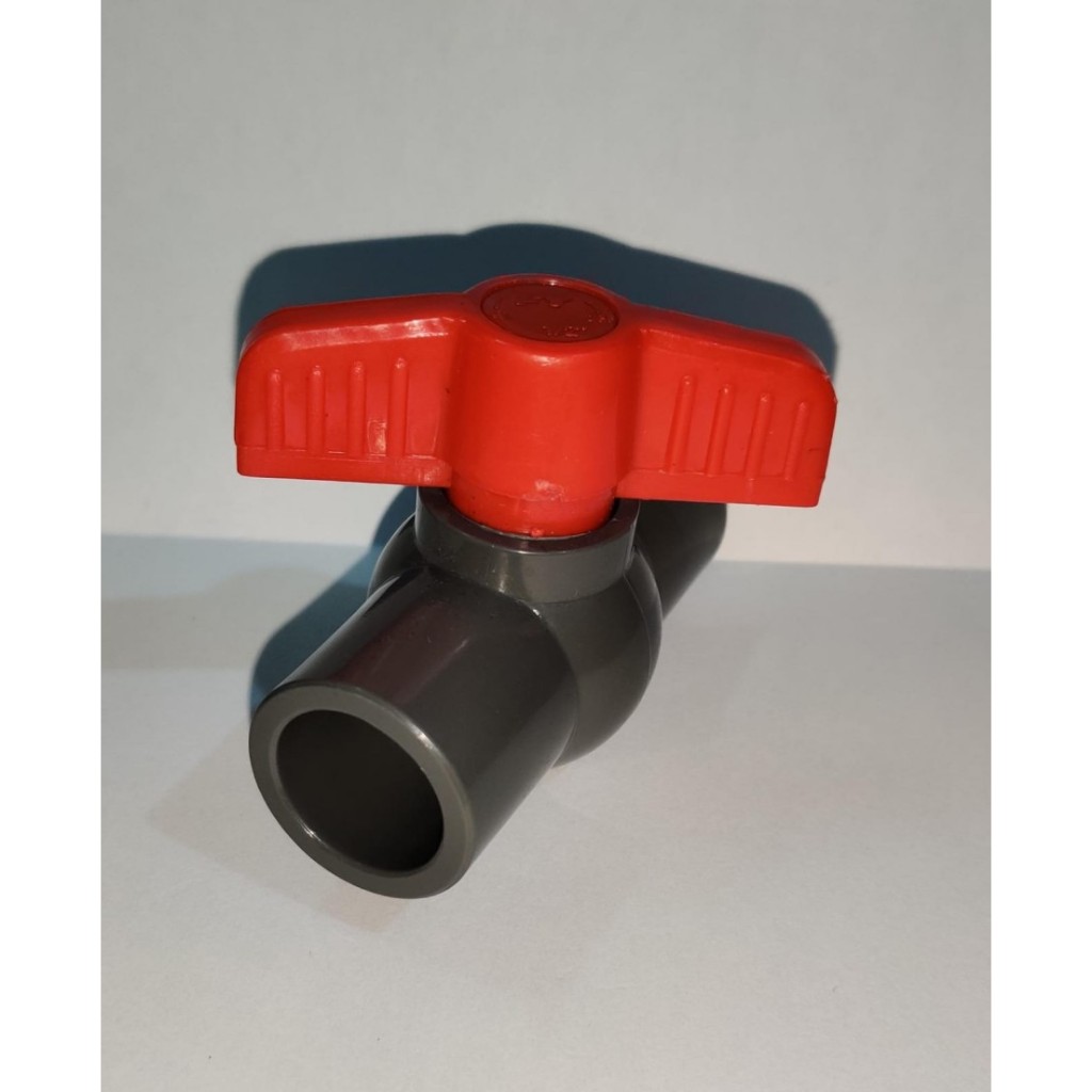 Jual GMJ - Stop Kran Pvc polos Ball valve 20mm 1/2 inch (bukan ukuran ...