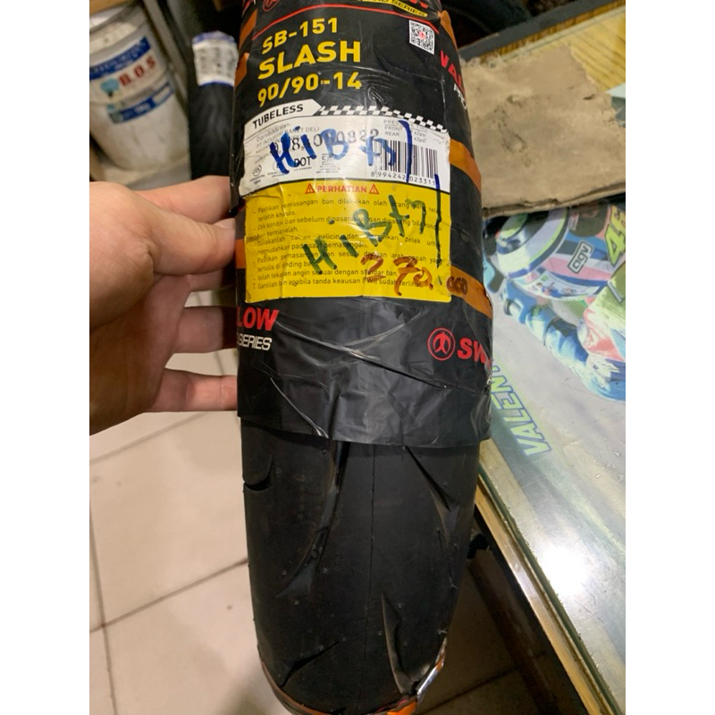 Jual Ban Matic Ring 14 Tubeless SWALLOW SLASH SB-151. 90/80-14 ,90/90 ...