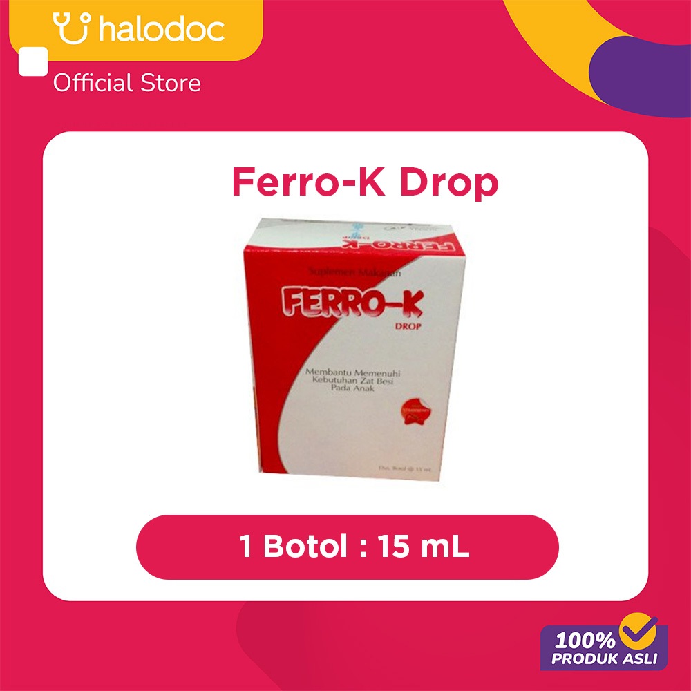 Jual Ferro-K Drop 15 ml | Shopee Indonesia